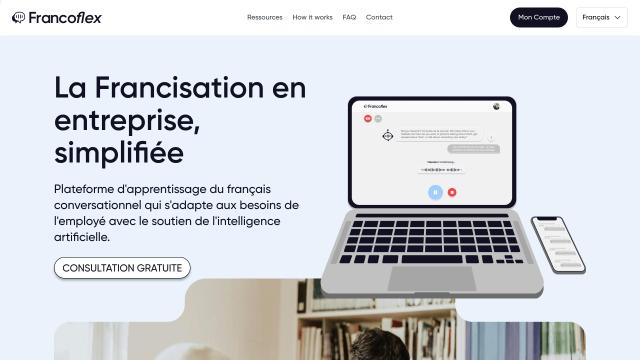Francoflex pour la formation linguistique